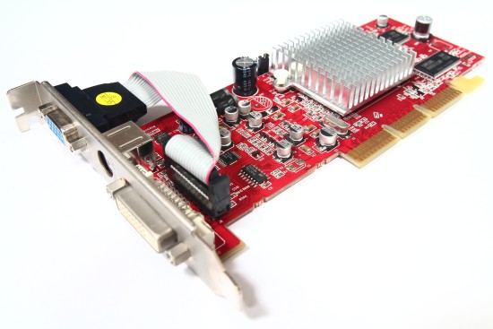 Tul ATI Radeon 9200SE 128MB DVI VGA S-Video TV-Out AGP Graphics Card ...