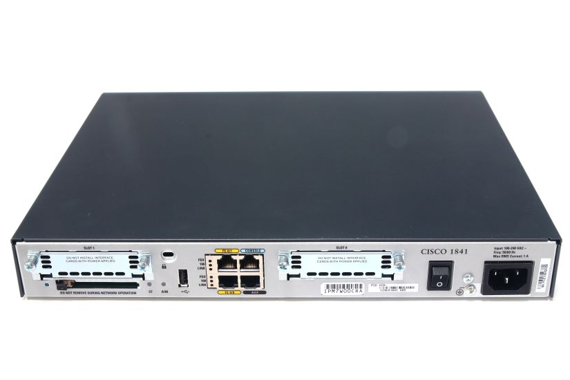 Cisco Systems 1800 Series 1841 Integrated Services Modular Ethernet ...
