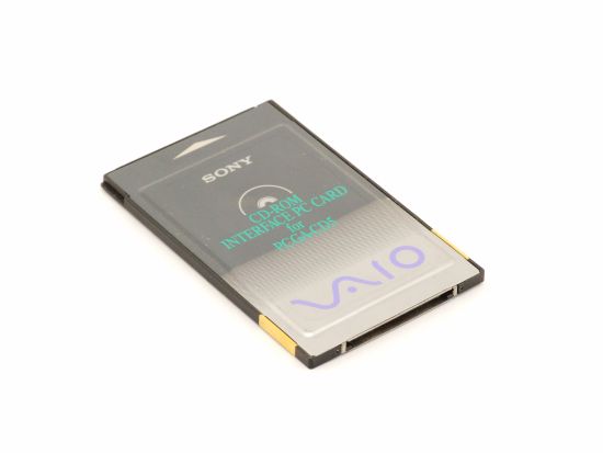 Sony Vaio PCGA-PC5 PCMCIA CD-ROM Interface PC Card Laptop Slot Adapter ...