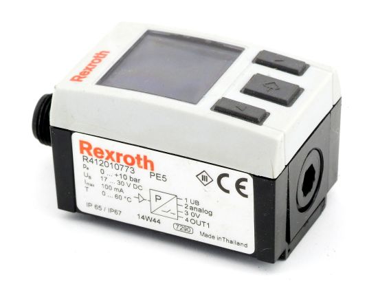 Rexroth R412010773 Pneumatic Pressure Sensor Druckluft PE5-A1-G014-000 ...