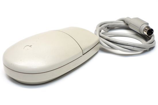Apple M2706 Desktop Bus Mouse Maus II 2 BCGM2706 Vintage Retro Mac ...