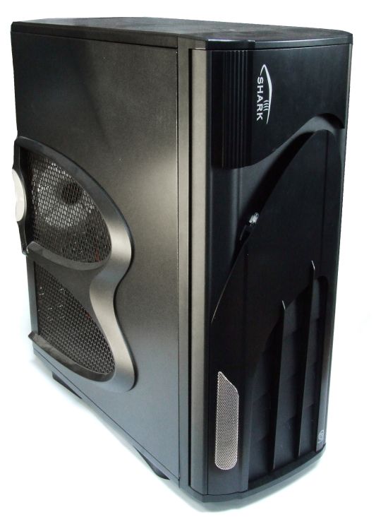 Thermaltake Shark Tower Black Aluminium ATX Computer PC Case Chassis ...
