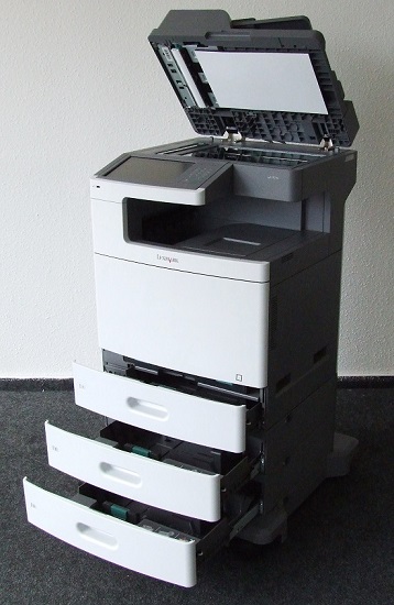 Lexmark X792dte Multifunction Duplex Color Laser Printer Copier Drucker ...