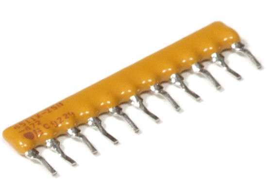 5x 4.7K 4K7 Ohm Resistor Array Network/ Widerstandsnetzwerk SIP-11 ...