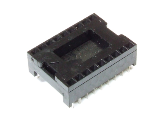 DIL DIP-18-Pin Pol IC Chip Sockets Solder Adapter / Sockel RM 2.54mm Pitch