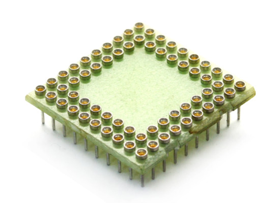 PGA-64-Pol Pin Grid Array IC Chip Precision Adapter Socket Präzisions ...