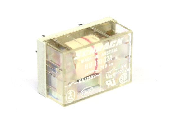 Schrack RU-110-024 Relay / Industrie-Relais 24V 6A 5-Pin 28.70 x 19.50 ...