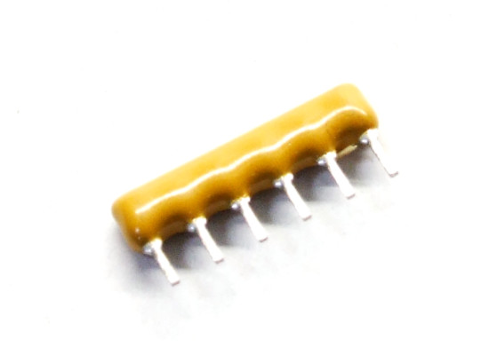 2x 68R Ω Ohm SIP-6 Thick Film Resistor Array Networks ...