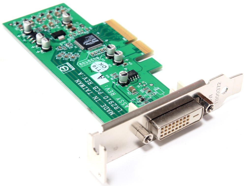FSC LR2910 PCI-e x16 DVI ADD2 Low Profile Graphic Adapter Card S26361 ...