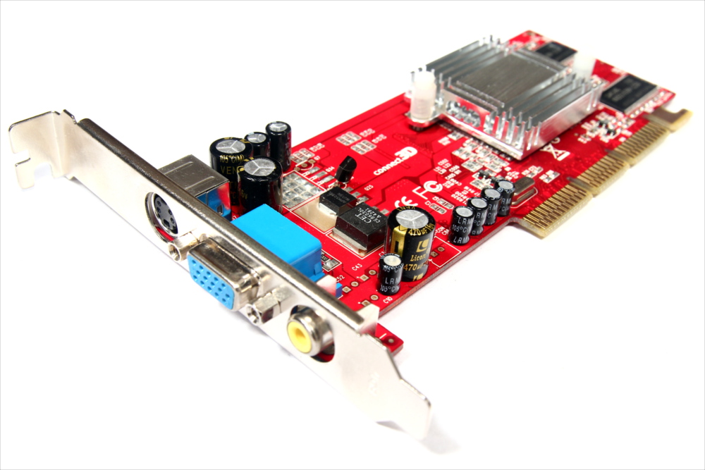 Connect 3D ATI Radeon 9200SE 128MB VGA TV-Out AGP8x Video Card 8915-993 ...