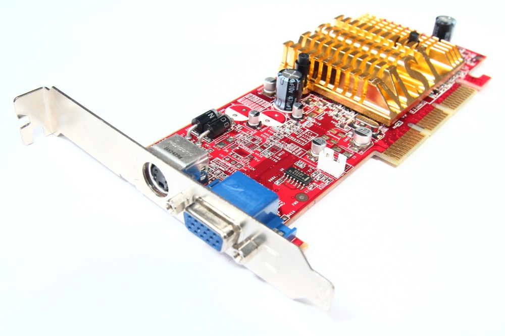 MSI ATI Radeon 9250 128MB VGA S-Video TV-Out AGP Video Card RX9250-T128 ...