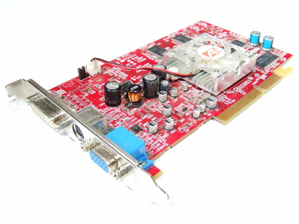 Tul ATI Radeon 9550 256MB DVI VGA S-Video TV-Out AGP 8x Graphics Card ...