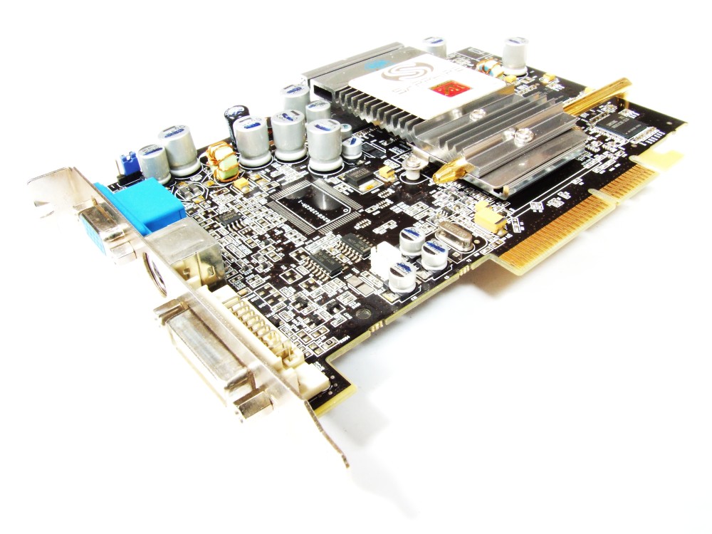 Sapphire ATI Radeon 9600XT Ultimate 128M DDR V/D/VO - AGP - 128MB DVI ...