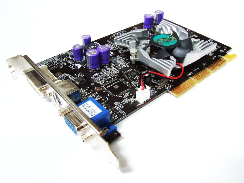 AOpen Aeolus FX5600XT-DV128 128MB DDR DVI VGA TV-Out AGP GeForce ...