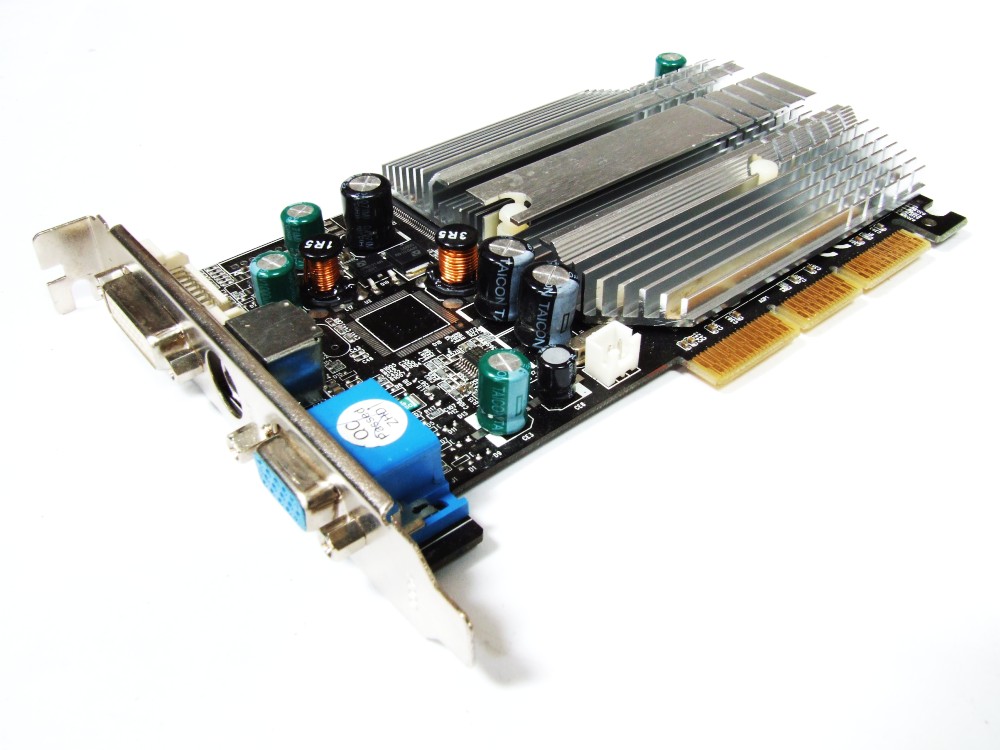 Nvidia GeForce FX5200 256MB 128bit CRT TV DVI VGA S-Video AGP 8x ...