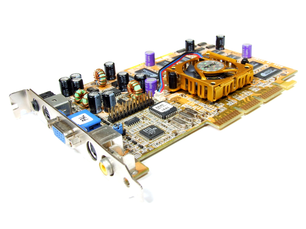 Asus Nvidia GeForce2 Ti 64MB VGA VIVO Video-In TV-Out AGP V7700TI ...
