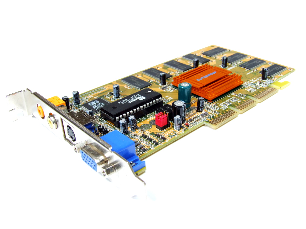 ECS Elitegroup SiS 315E 64MB DDR VGA S-Video TV-Out AGP Graphics Card ...