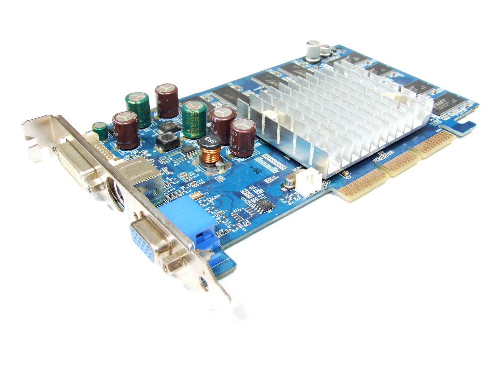 Albatron Nvidia GeForce FX5200 128MB DVI VGA TV-Out AGP Graphics Card ...