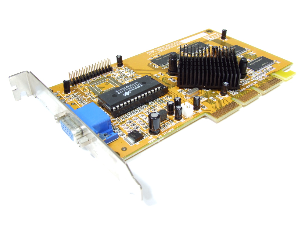 Prolink Nvidia Riva TNT2 M64 32MB RAM VGA AGP Video Graphics Card MVGA ...