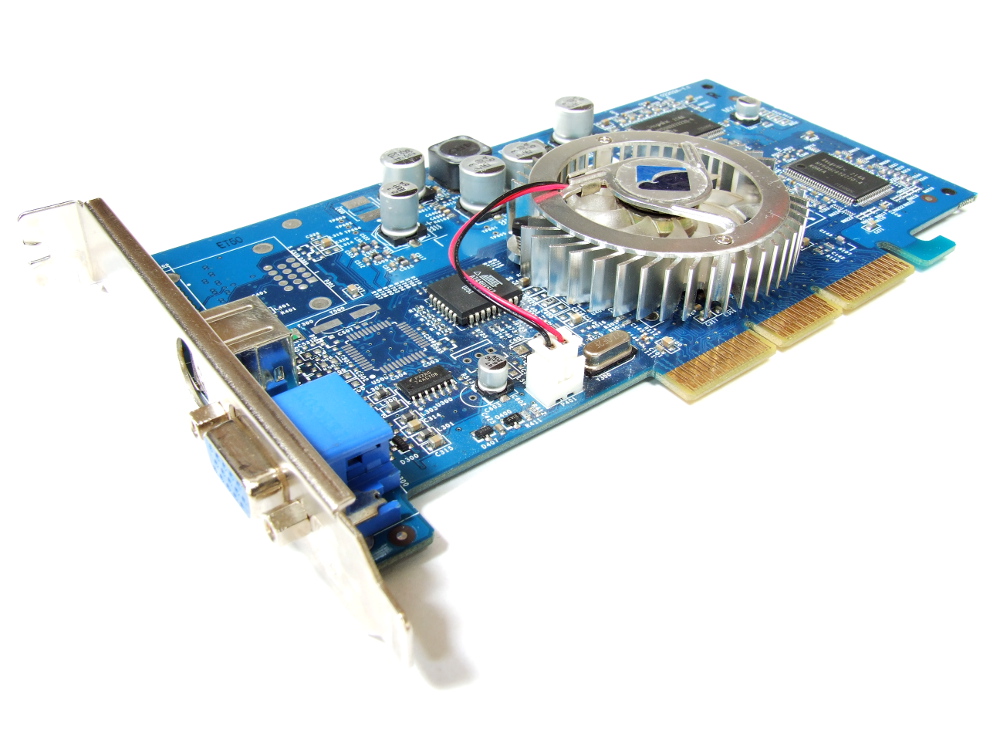 Albatron Nvidia GeForce4 64MB DDR RAM VGA S-Video TV-Out AGP Graphics ...