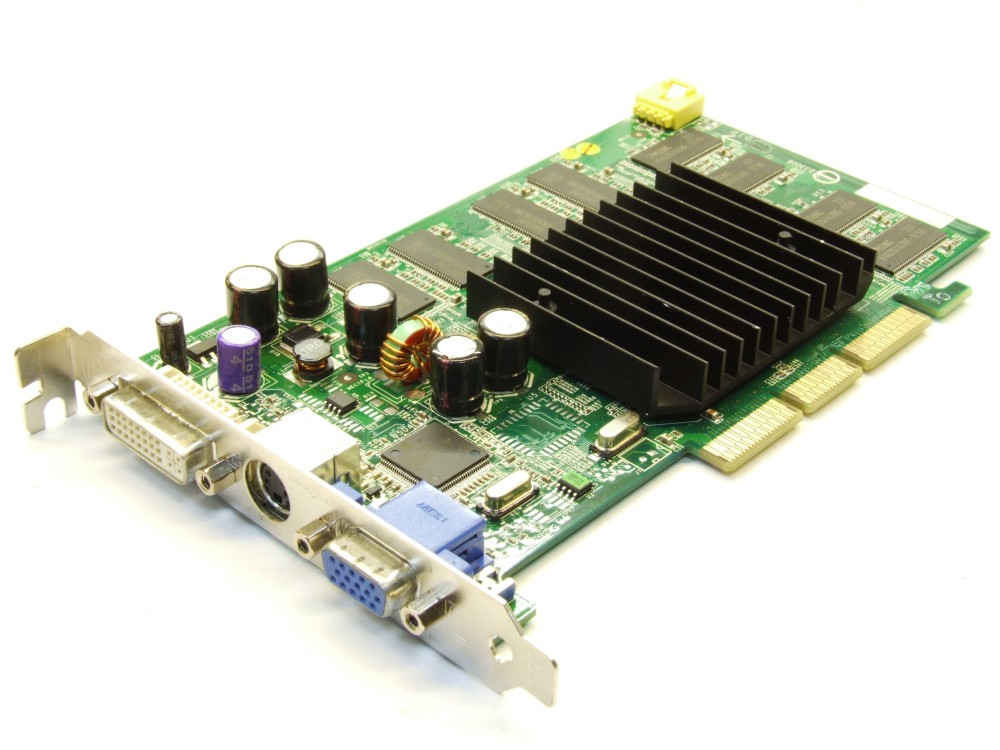 Nvidia GeForce FX5200 256MB AGP DVI TV-Out Graphics Card PC Grafikkarte ...