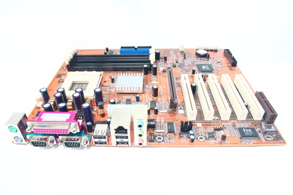 Syntax SV266A ATX PC Mainboard AMD Sockel/Socket A 462 AGP DDR1 SDRAM ...