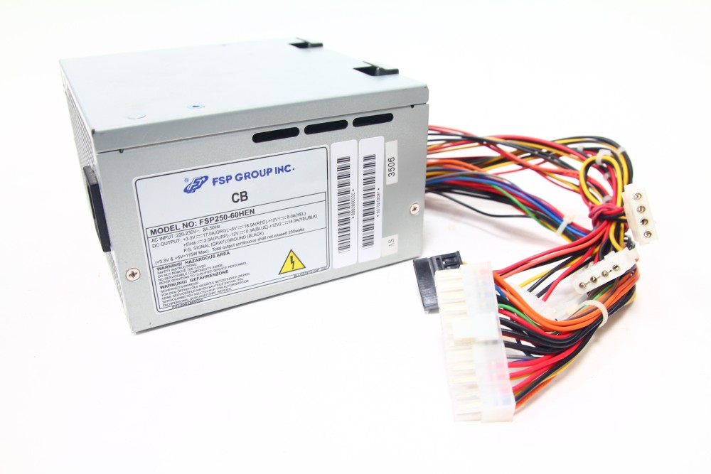 FSP Fortron/Source FSP250-60HEN 250W ATX PC Netzteil / Power Supply ...