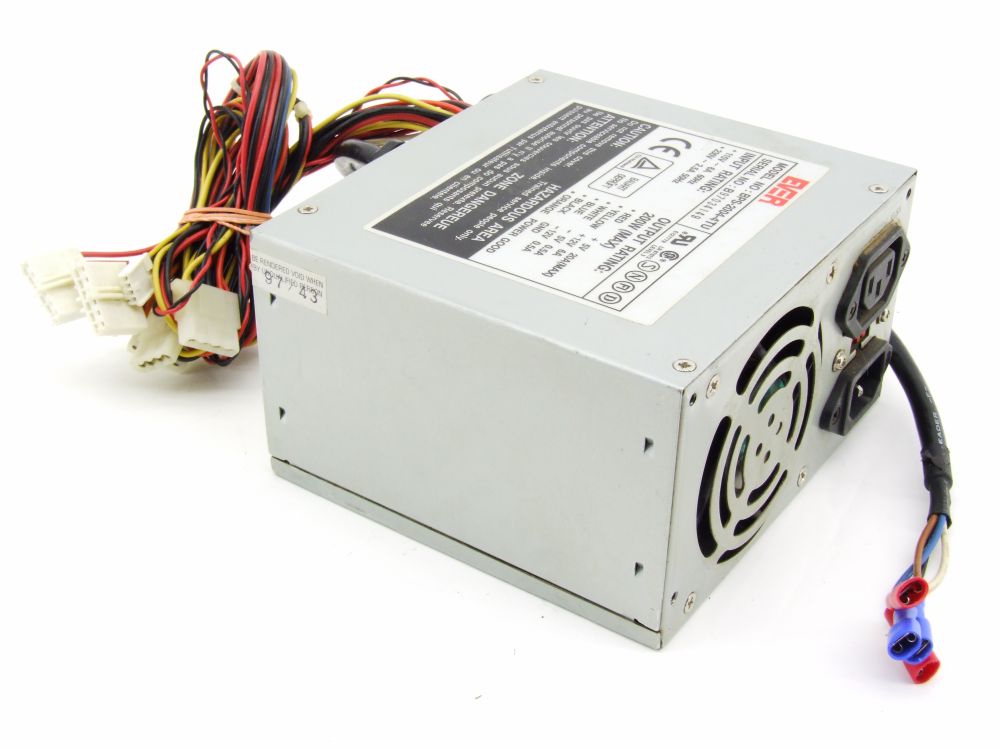 Ever BPS-2004-4TU 200W Vintage Computer Power Supply Connector P8 P9 ...