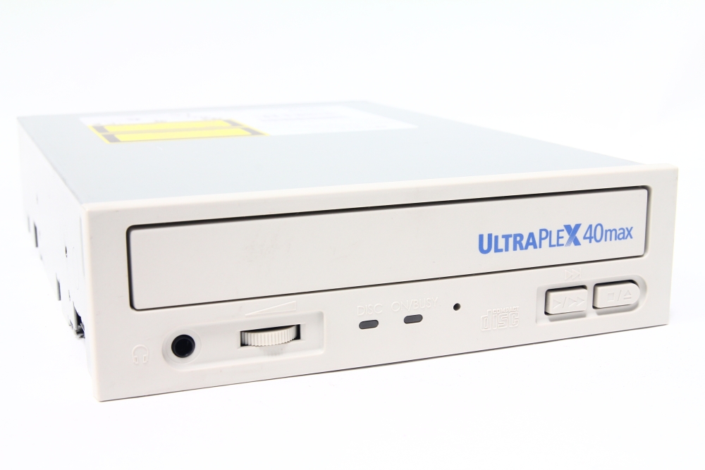 Plextor CD-ROM Drive PX-40TSi SCSI-50-pin UltraPlex 40max 5,25" white/weiß