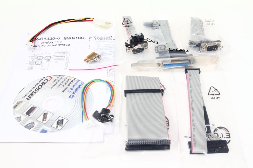 Acrosser AR-B1320 PC/104 Bus CPU Board Module Intel 386SX ALI M6117C RS-232