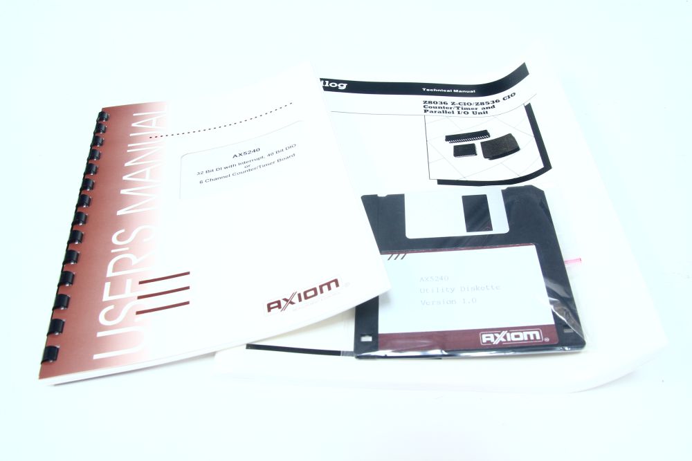 Axiom AX5240 32 Bit DI with Interrupt 40 Bit DIO 6 Channel Counter ...