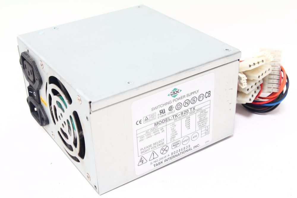 Task International TK-920TX ATX 200W Computer Netzteil / Switching ...