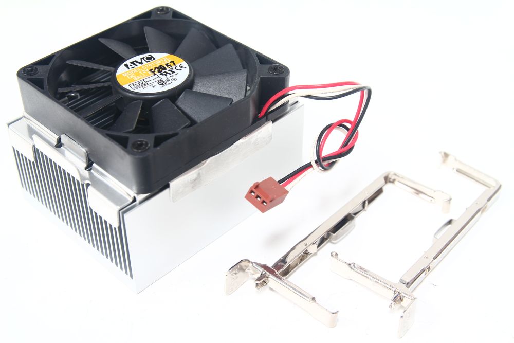 AVC Heat-Sink Intel Sockel/Socket 478 Aluminium CPU Cooler 70mm Fan 3 ...
