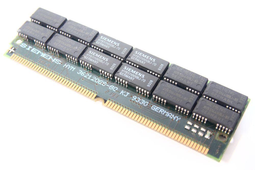 Siemens HYM 362120GS-80 EDO RAM 72-pin DIMM DRAM Memory / Arbeitsspeicher