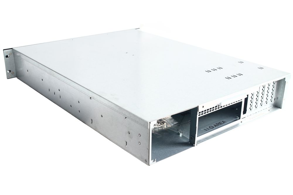 Rack-Mount 19" 2U Case Chassis ATX 2HE Server-Gehäuse Low Profile 4x 3 ...