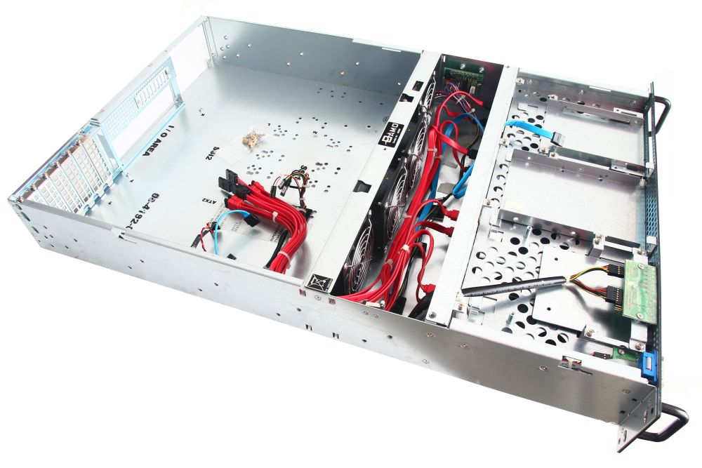 2U Server-Chassis Case 2HE Gehäuse EEB ATX Rack-Mount 19" Zoll Low ...