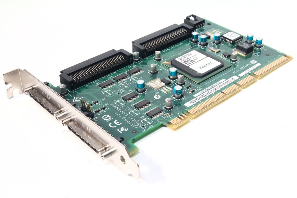 Adaptec Dual SCSI Controller Card Karte 39320A Ultra320 PCI-X Dell ...
