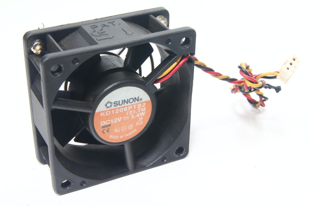 SUNON KD1206PTB2(2).TM 60x60x25mm Server Case Cooling Fan DC12V 1.4W Lüfter