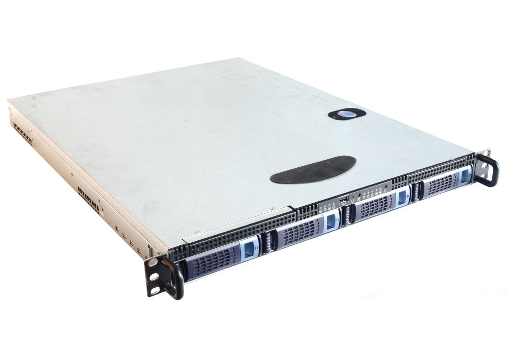 Chenbro RM12404 1U Server Case Rack-Mount 19" 1HE Chassis RM124 Gehäuse ...