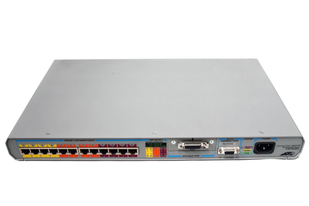 Allied Telesyn CentreCOM AT-3612TR Ethernet 10Base-T 12-Port Hub ...
