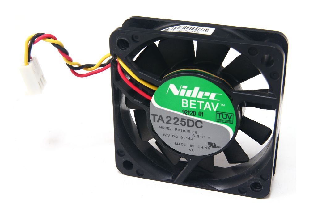 Nidec BETA V TA225DC Model R33965-58 12V DC 0.16A 60x60x15mm 3-Pin Fan ...
