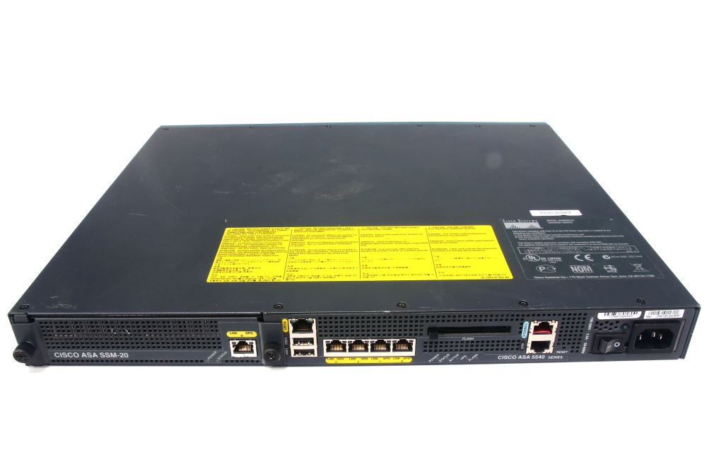 Cisco ASA5540 Series Adaptive Security Appliance Firewall ASA SSM-20 ...