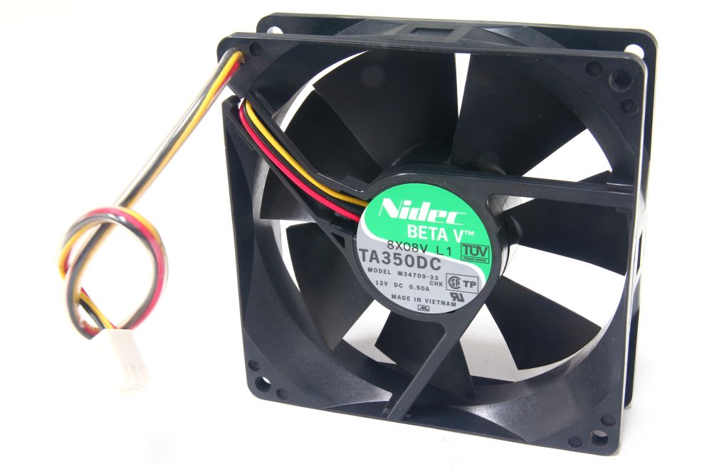Nidec BETA V TA350DC M34709-33 12V DC 0.50A 92mm Case Cooling Fan / Lüfter