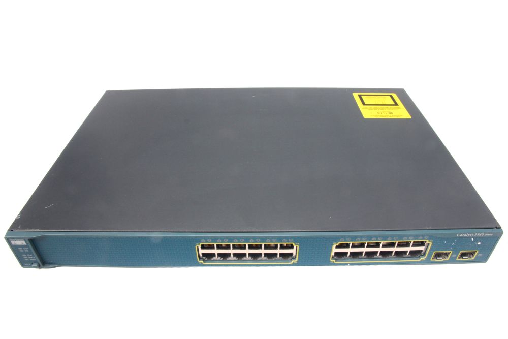 Cisco Catalyst 3560 Series WS-C3560-24TS-S 24-Port 10/100 LAN Switch 2 ...