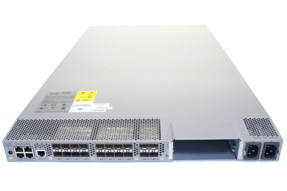 Cisco 5000 Systems Nexus 5010 N5K-C5010P-BF 1RU Chassis SFP+ 2x PSU N5K ...