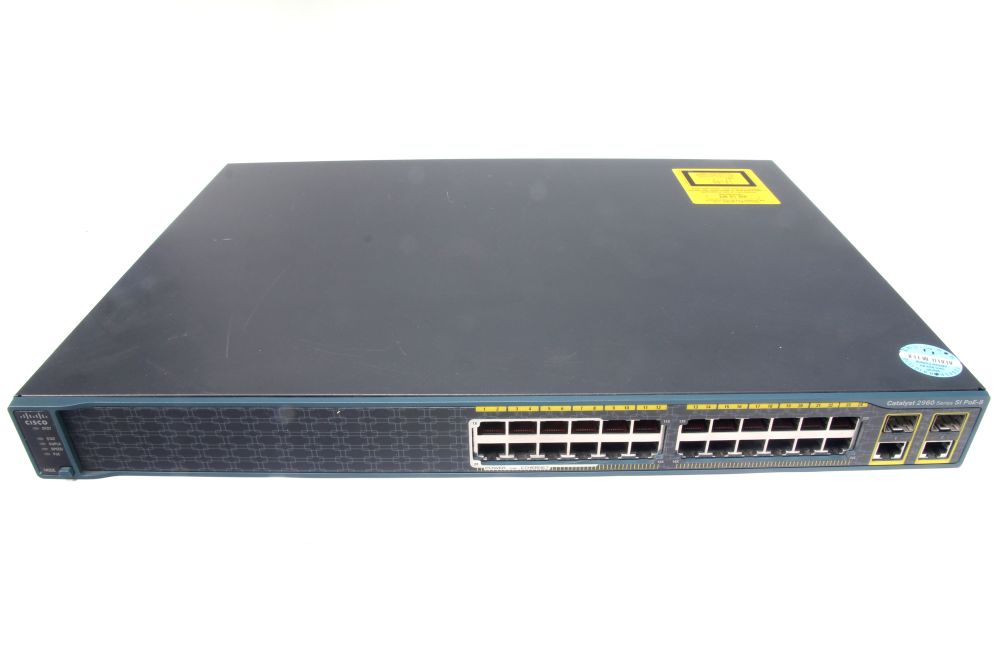 Cisco Catalyst 2960 Series SI PoE-8 24 Plus Ethernet LAN Switch WS-C2960-24LC-S