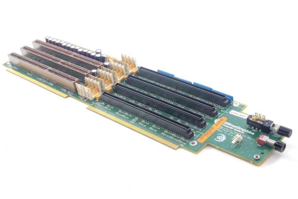 Silicon Graphics SGI Indigo 2 EISA/GIO64 Backplane Impact Ready P/N 030 ...