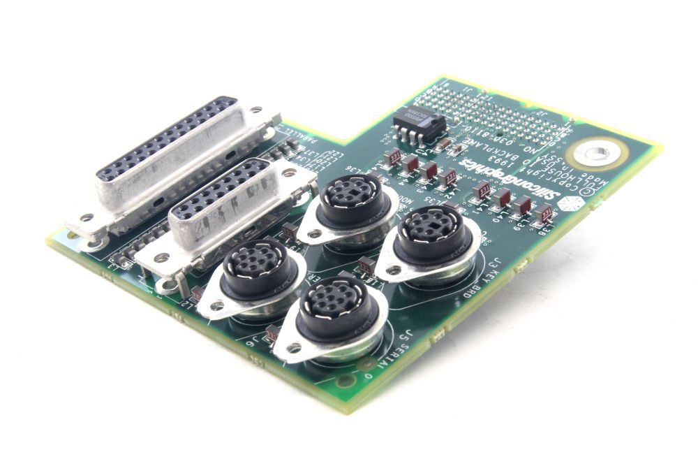 Silicon Graphics Indigo 2 Fullhouse I/O Backplane Keyboard Serial P/N ...