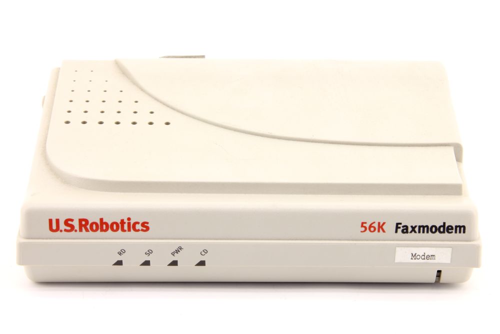 3Com U.S.Robotics Model 5630 External 56k Voice Fax-Modem Analog 64 ...