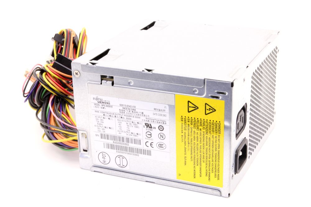 Fujitsu-Siemens Delta NPS-300DB B 300W Power Supply Unit PSU FSC S26113 ...